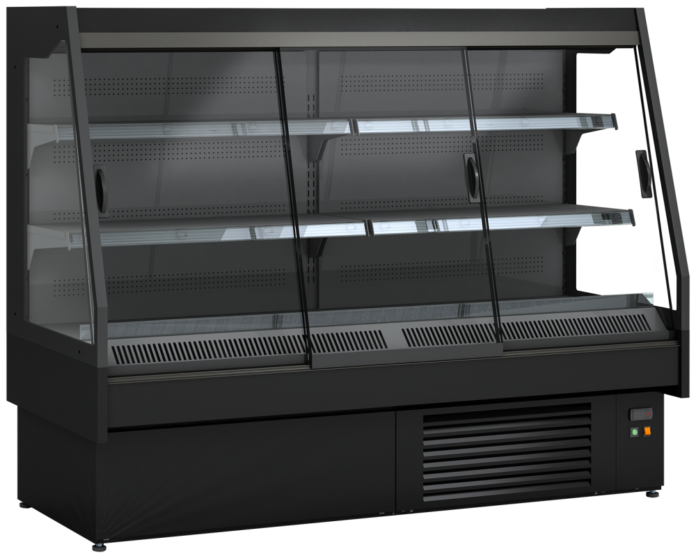 Wandkühlregal Maple 190 mit Schiebetüren / 50193 | 50193 | 4059395060966